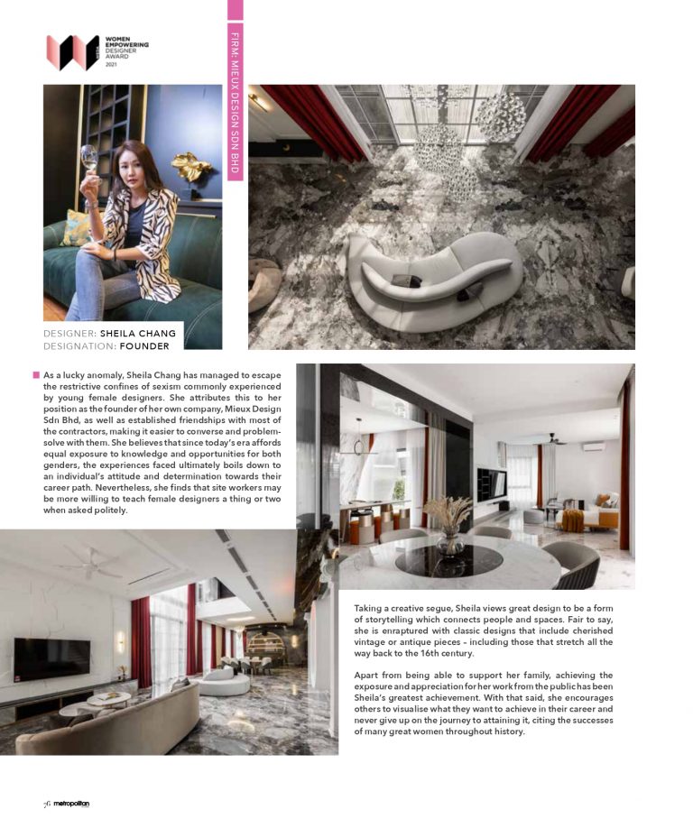 Interview: Women Empowering Designer Award (WEDA) | Mieux